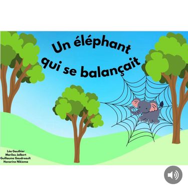 Book Creator | Un éléphant qui se balançait