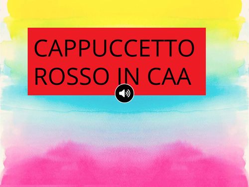 Book Creator | Cappuccetto Rosso in CAA