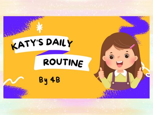 Book Creator | Katy's Daily Routine