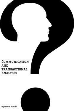 Book Creator | Communication and Transactional Analysis