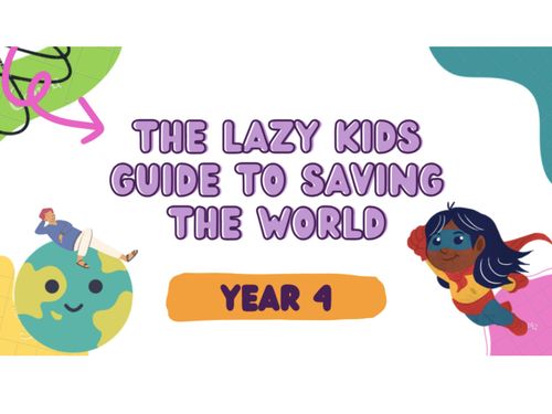 Book Creator | The Lazy Kids Guide to Saving the World