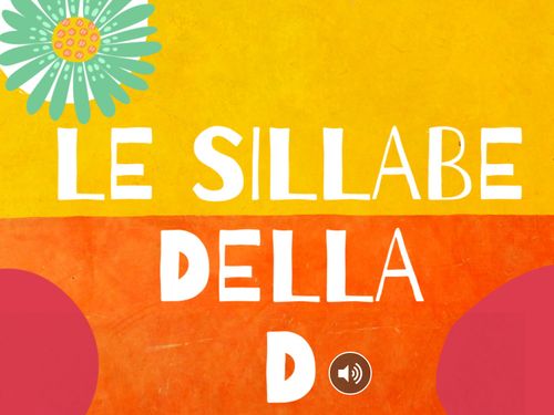 Book Creator | LE SILLABE DELLA D