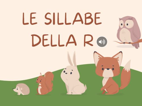 Book Creator | Le sillabe della R