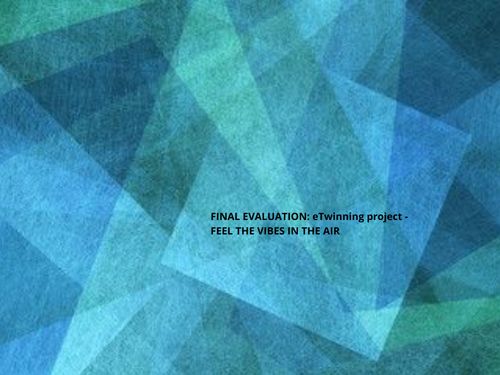 Book Creator | FINAL EVALUATION: eTwinning project - FEEL THE VIBES IN THE AIR