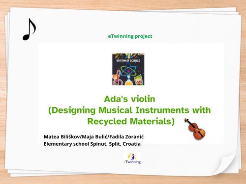 Book Creator | Ada's violin