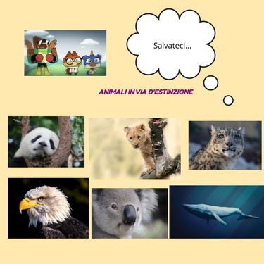 Book Creator | Animali in via d'estinzione