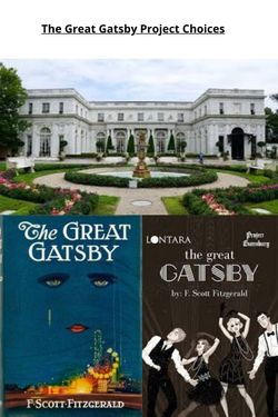 Book Creator | The Great Gatsby Project