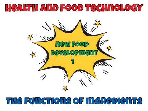 Book Creator | The Functions of Ingredients