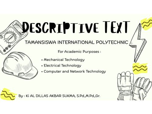 Book Creator | DESCRIPTIVE TEXT