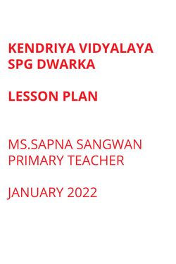 Book Creator | LESSON PLAN