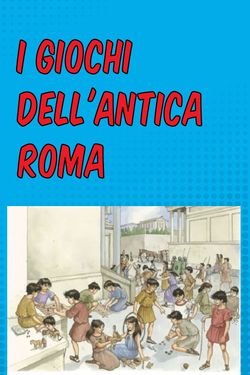 Book Creator | I giochi dell'antica Roma
