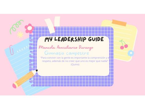 Book Creator | Leadership guide