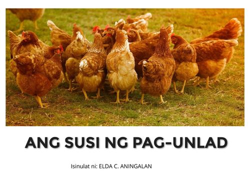 Book Creator | ANG SUSI NG PAG-UNLAD