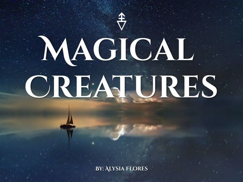 Book Creator | Magical Creatures