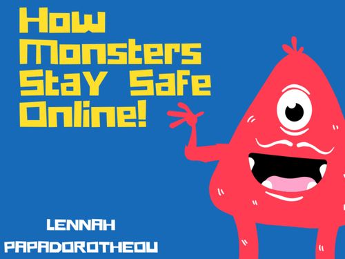 Book Creator | How Monsters Stay Safe on the Internet