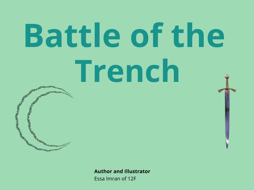 Book Creator | battle of the trench by essa