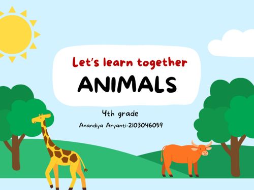 Book Creator | Animals