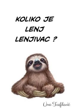 Book Creator | Koliko je lenj lenjivac