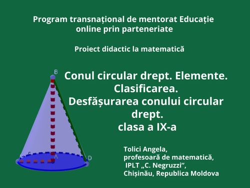 Book Creator | Conul circular rept