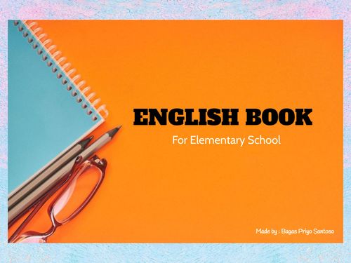 Book Creator | English book for Elementary School