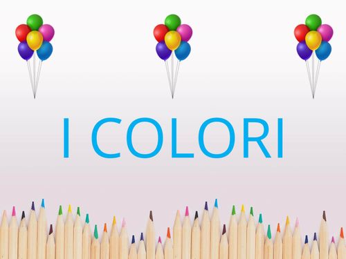 Book Creator | I COLORI
