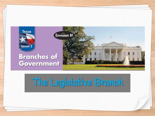 Book Creator | The Legislative Branch