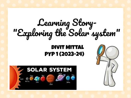 Book Creator | Learning Stories- PYP 1