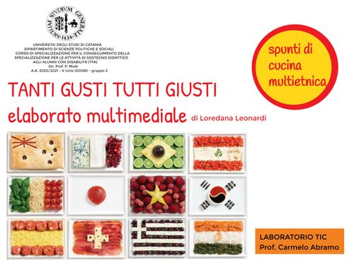 Book Creator | Tanti gusti tutti giusti