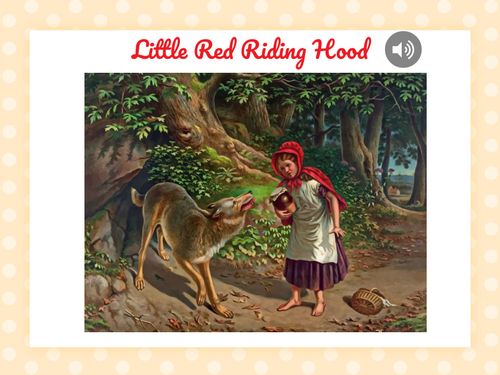 Book Creator | The Little Red Riding Hood