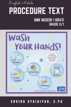 Book Creator | PROCEDURE TEXT/X