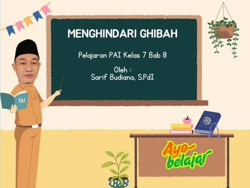 Book Creator | Menghindari Ghibah
