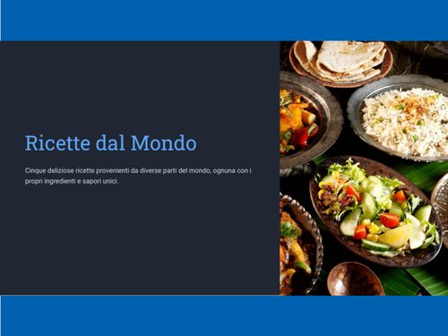 Book Creator | Un viaggio nel mondo del cibo