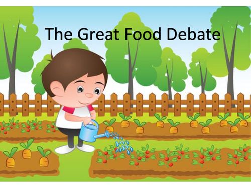 Book Creator | The Great Food Debate