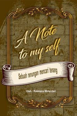 Book Creator | A Note To My Self