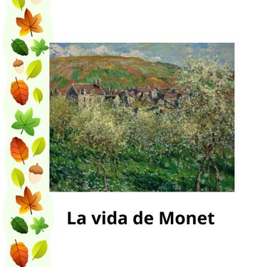 Book Creator | La vida de monet