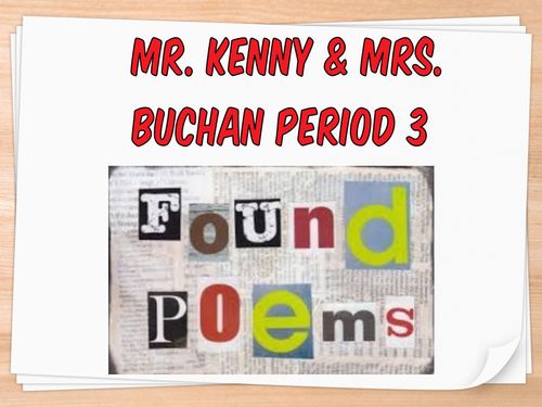 Book Creator | Mr. Kenny & Ms. B's Per. 3 Poems