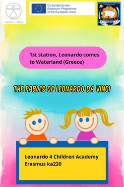 Book Creator | Leonardo Da Vinci's fables