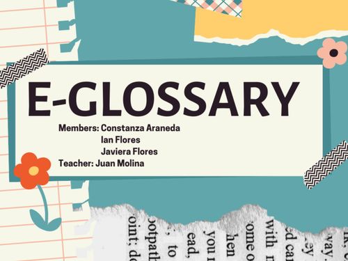 Book Creator | E-Glossary