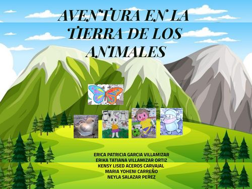 Book Creator | Aventura en la tierra de los animales