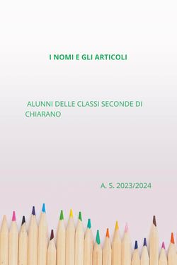 Book Creator | Nomi e articoli