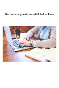 Book Creator | Documento guía de accesibilidad en Linex