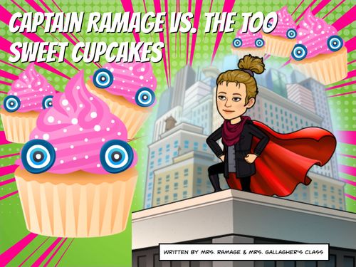 Book Creator | Captain Ramage vs. the Too Sweet Cupcakes