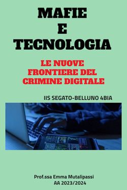 Book Creator | Mafie e Tecnologia