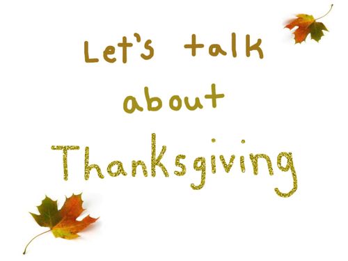 Book Creator | Let's Talk About Thanksgiving