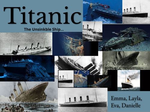 Book Creator | Titanic the Unsinkable Ship