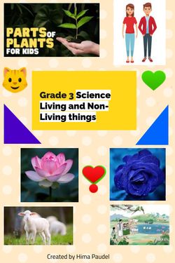 Book Creator | Living and Non-Living Things