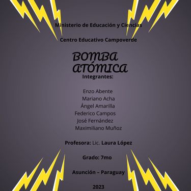 Book Creator | BOMBA ATOMICA