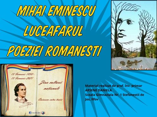 Book Creator | Mihai Eminescu - Luceafarul poeziei romanesti