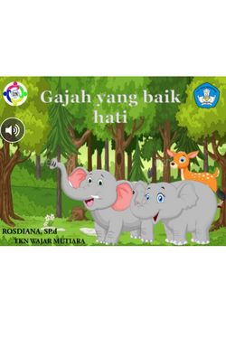 Book Creator | gajah yang baik hati