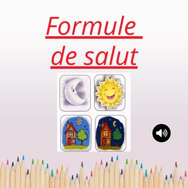 Book Creator | Formule de salut